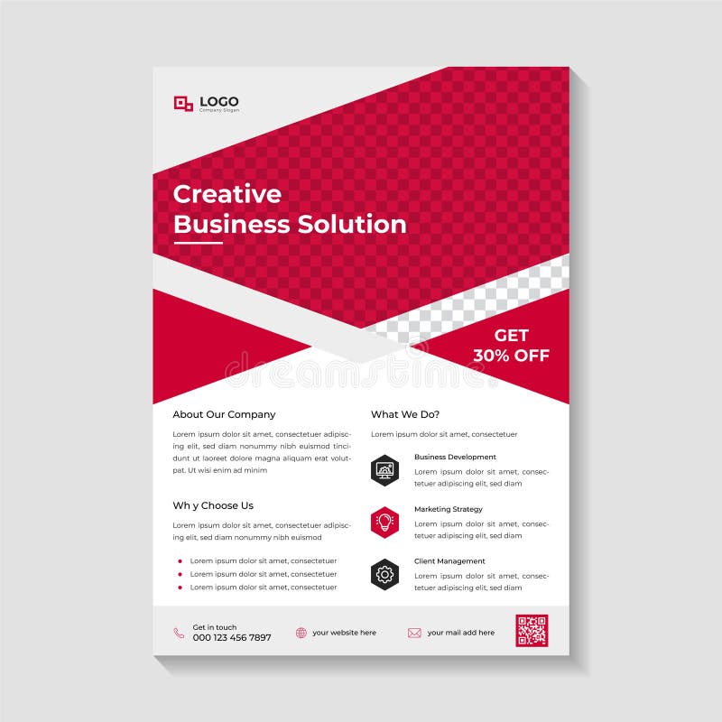 Corporate Flyer Design for Creative Business Solution Modern Poster ...