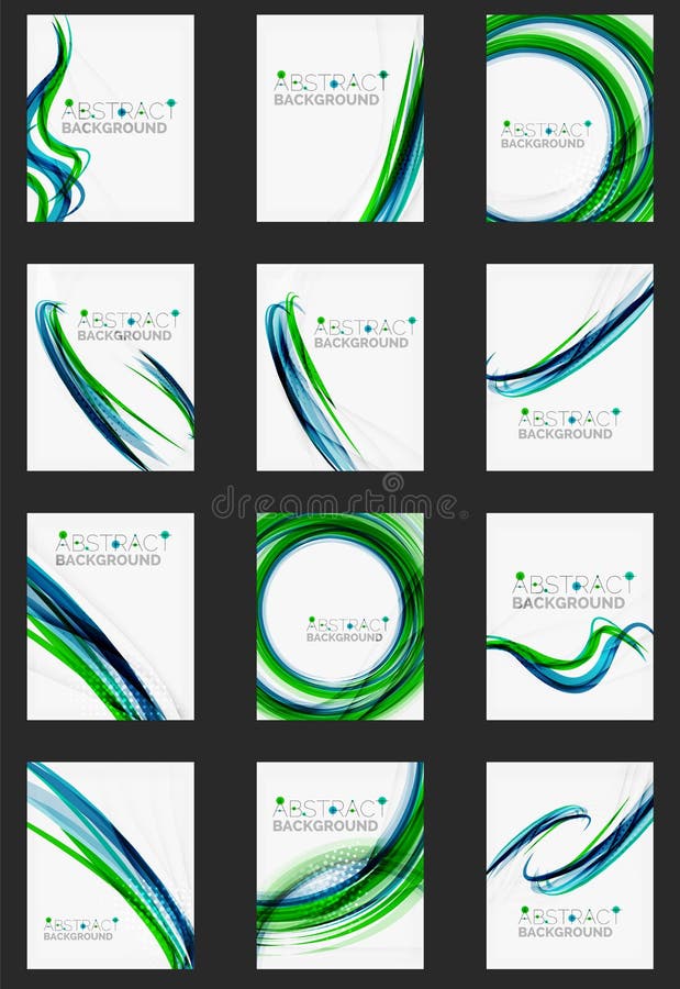 Corporate Fresh Business Wave Design Stock Vector - Illustration of ...