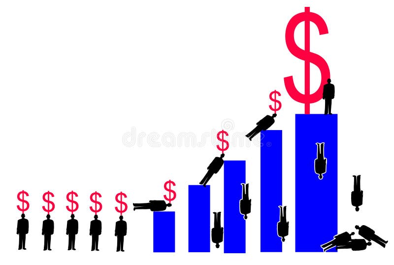 Greed stock illustration. Illustration of concepts, symbol - 6804367