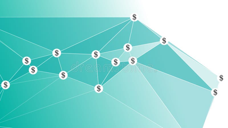 Money Vector Diagram Connections, Dollar Network Payment Pattern Stock ...