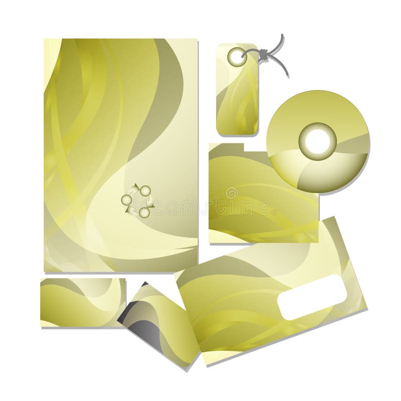 Corporate Identity Kit. Vector Stock Vector - Illustration of graphic ...