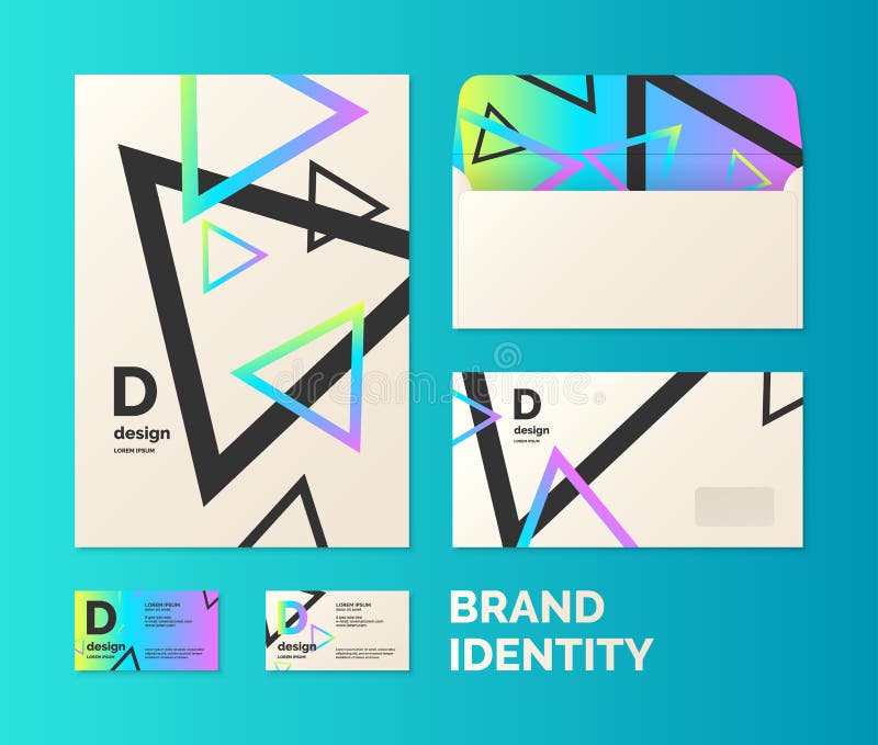 Corporate Identity. the Layout Templates for Your Design Stock Vector ...