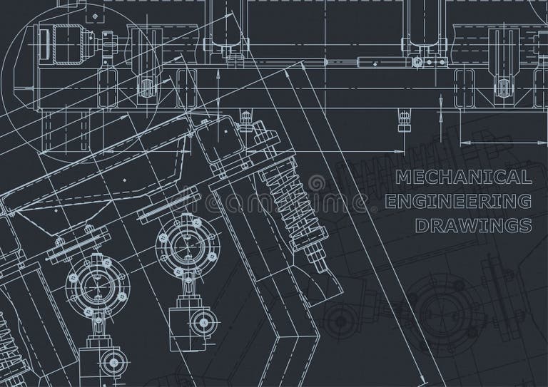 Mechanical Engineering Drawing Stock Illustrations – 34,968 Mechanical ...