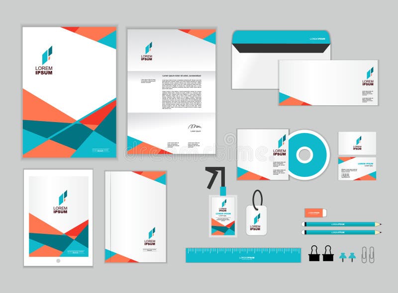 Corporate Identity Template for Your Business Includes CD Cover Stock ...