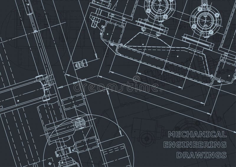 Corporate Identity, Backgrounds. Mechanical Engineering Drawing ...