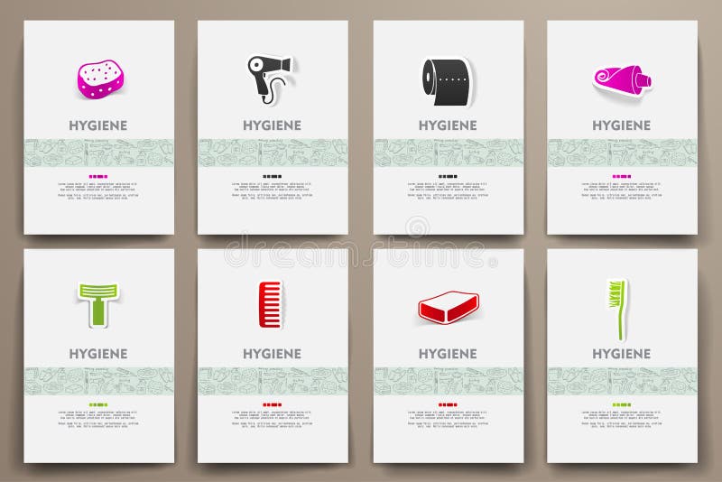 Hygiene Mind Map, Health Concept for Presentations and Reports Stock ...