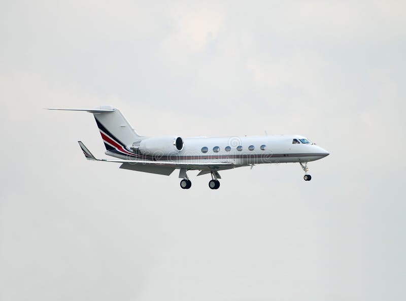 Corporate jet stock image. Image of class, approach, corporate - 3056377