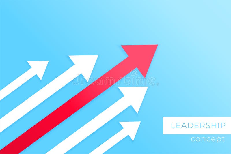 Corporate Leader with Direction Towards Future Target Background Stock ...