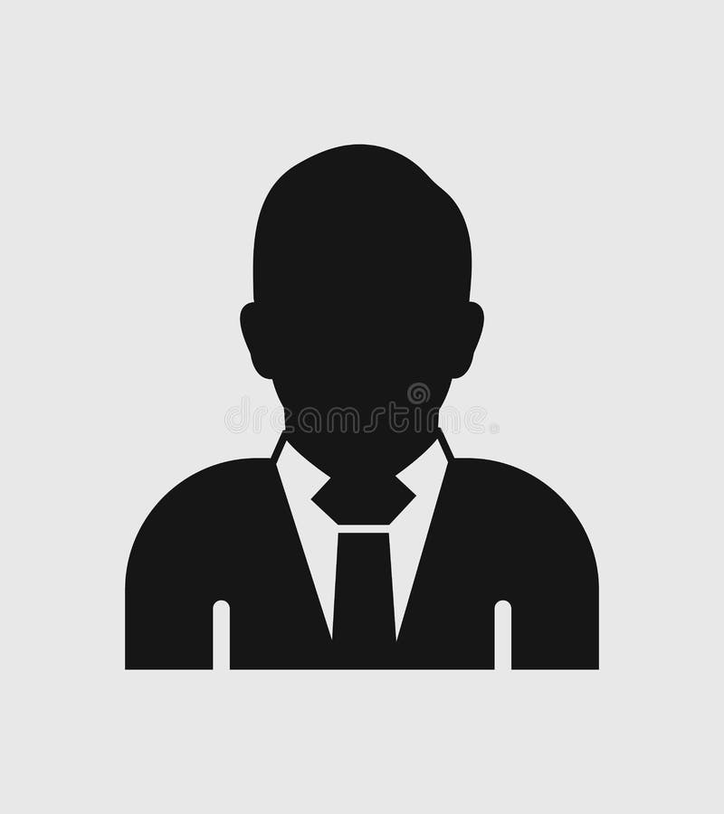 Corporate Man or Employee Icon Set. Stock Vector - Illustration of ...