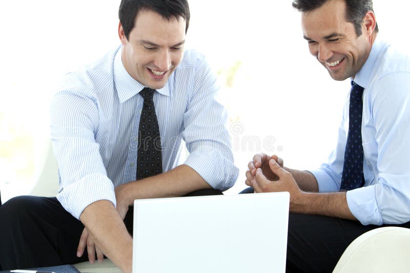 Corporate Managers Teamwork Stock Image - Image of corporate, blue ...