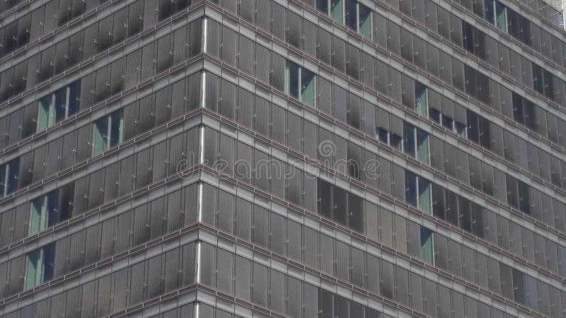Office Building Windows on Skyscraper Building with Many Corporate ...