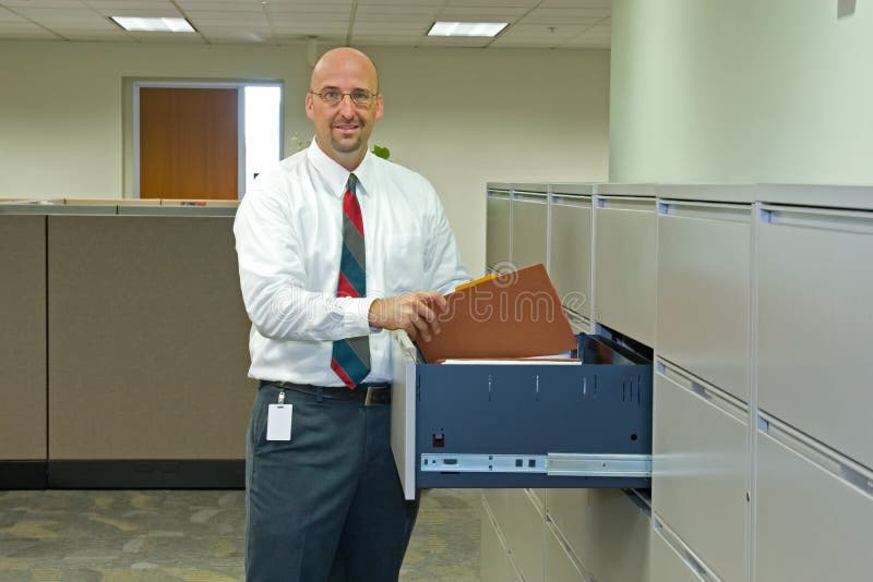 Corporate Office Employee stock image. Image of business - 2745247