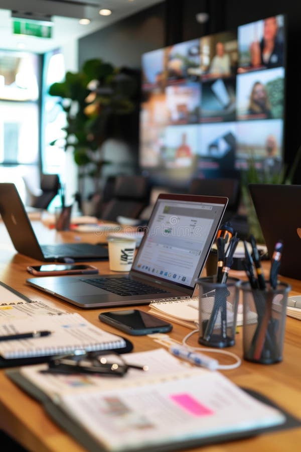 Corporate Office Virtual Meeting on Global Strategy with Technology ...