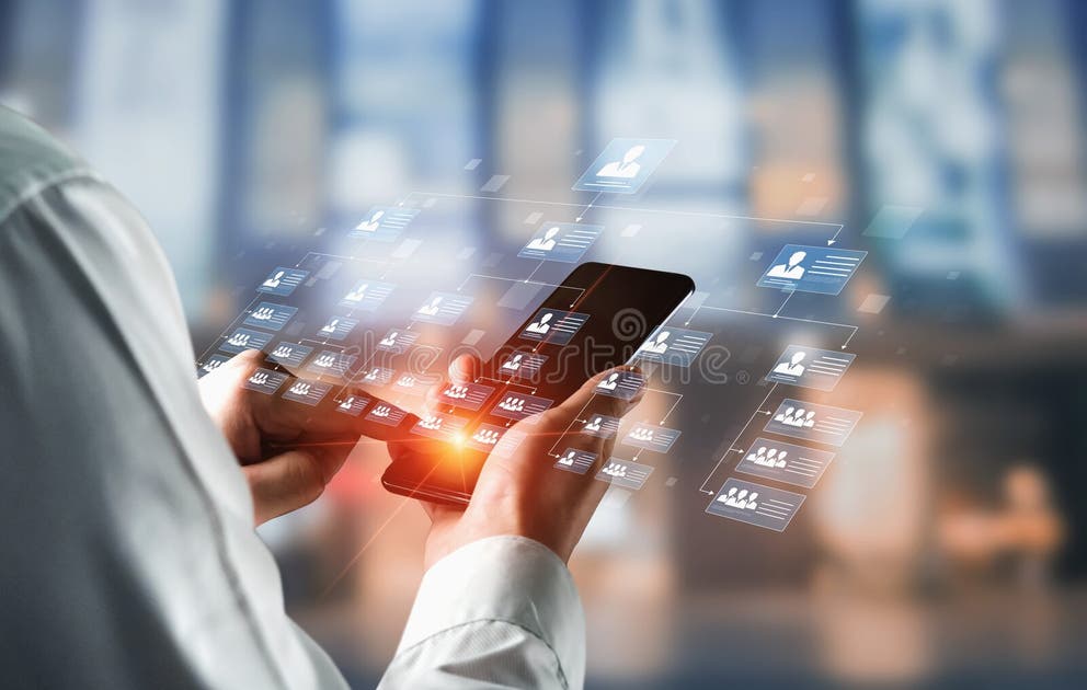 Corporate Org Chart and Team Structure Visualization Vouch Stock Image - Image of function ...