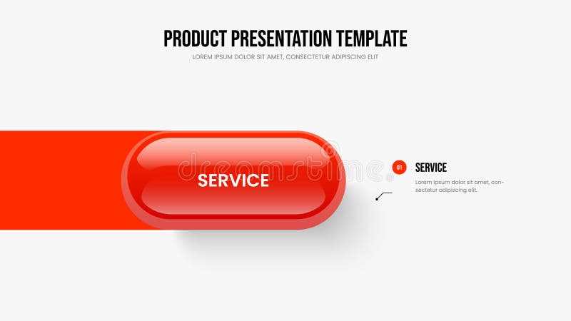 Modern Insight 1 Option Infographic Slideshow Layout Stock Vector ...