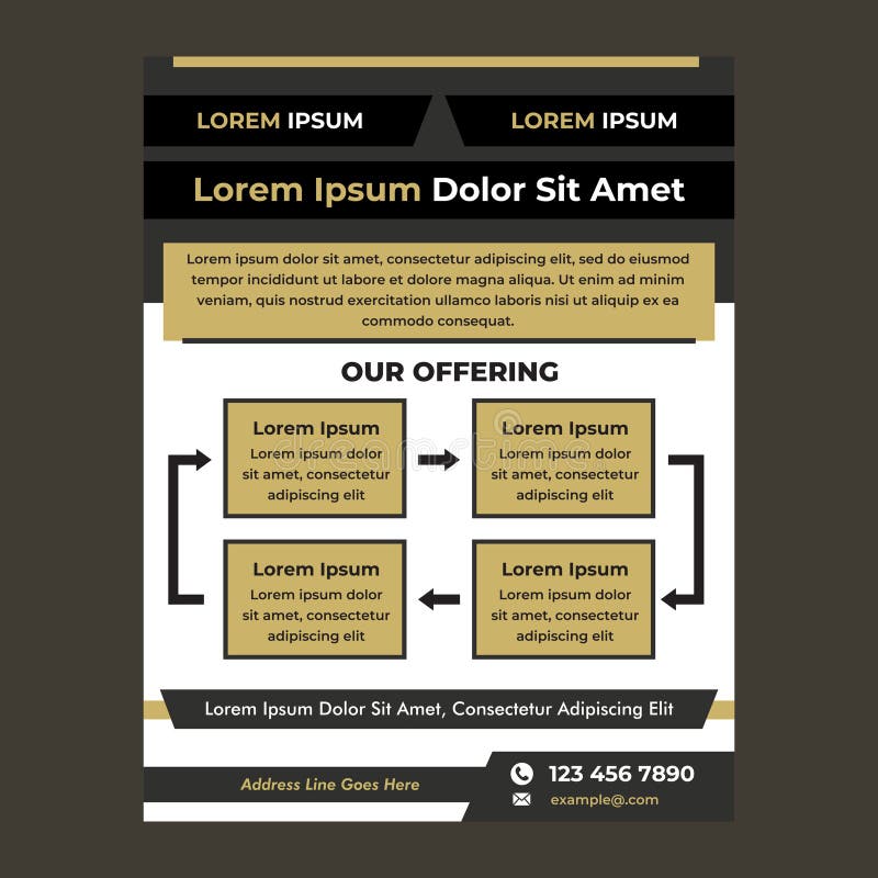 Corporate and Professional Style Flyer Design - Comapny Brochure Layout ...