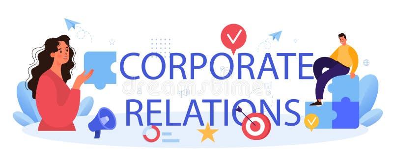 Corporate Relations Typographic Header. Business Ethics Stock Vector ...