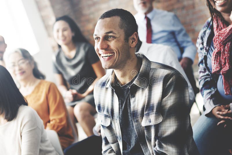 Corporate Seminar Conference Team Collaboration Concept Stock Photo ...