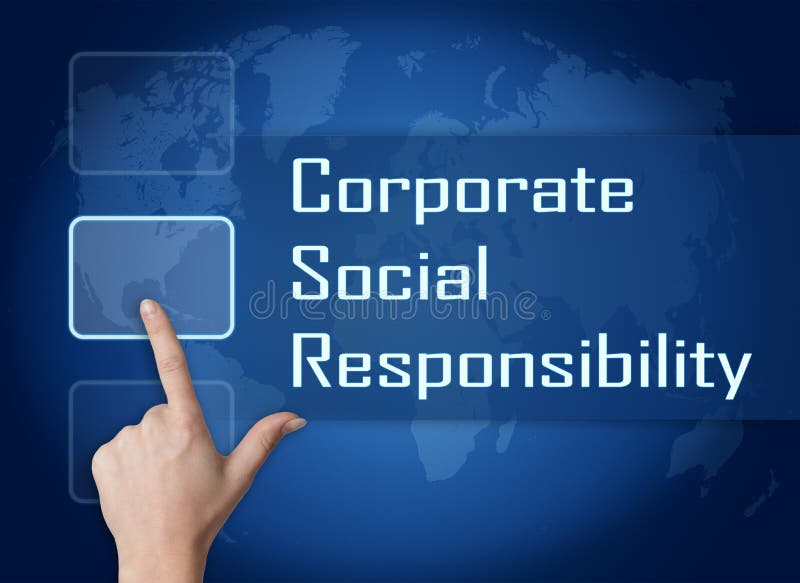 Corporate Social Responsibility Stock Illustration - Illustration of ...