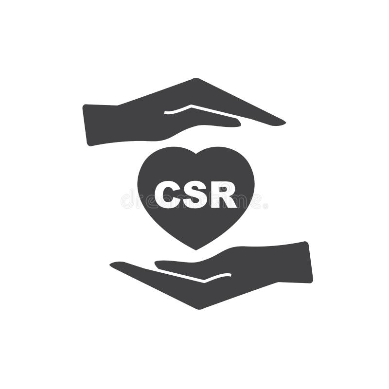 Corporate Social Responsibility, CSR Symbol, Sign, Concept Stock Vector ...