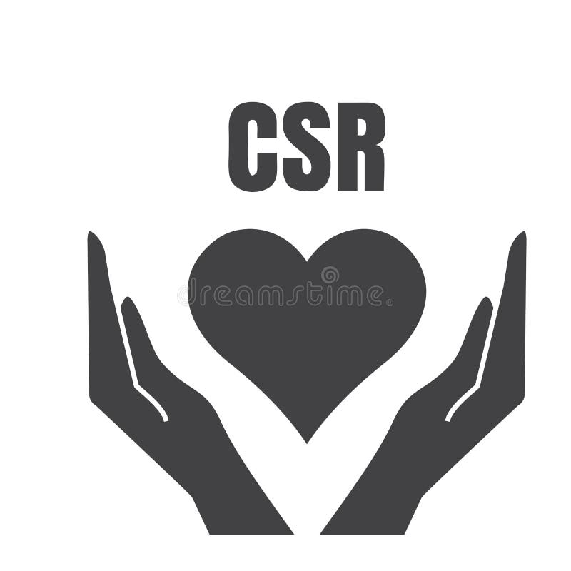 Corporate Social Responsibility, CSR Symbol, Sign, Concept Stock Vector ...