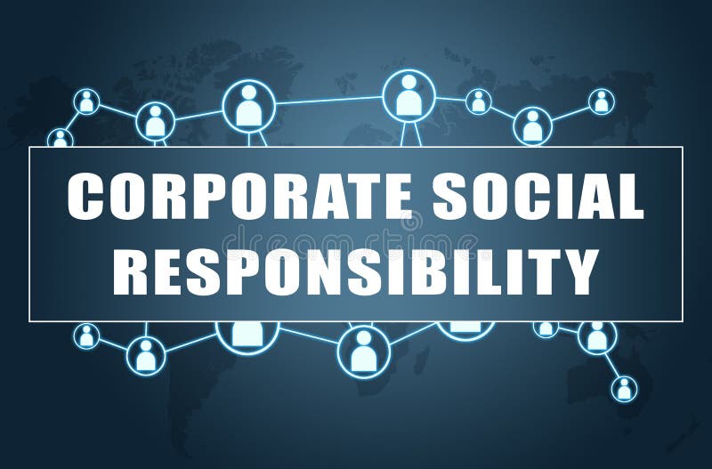 Corporate Social Responsibility Stock Illustration - Illustration of ...