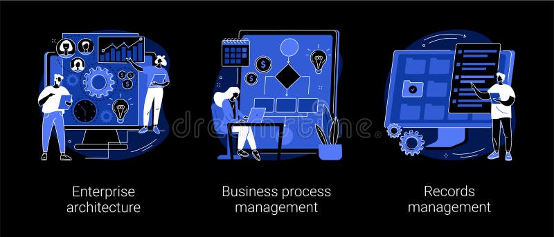 Linear Process Flow Illustrations Stock Illustrations – 45 Linear ...