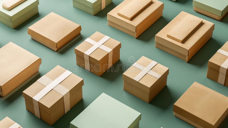 Corporate style box mockup stock image. Image of textured - 303279217