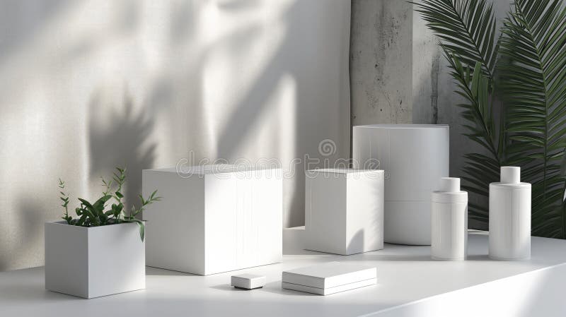 Corporate style box mockup stock photo. Image of golden - 303281072