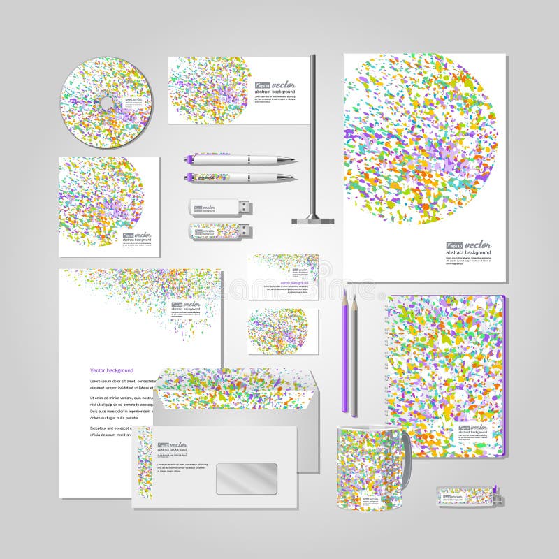 Corporate Style - Colourful Explosion Stock Vector - Illustration of ...