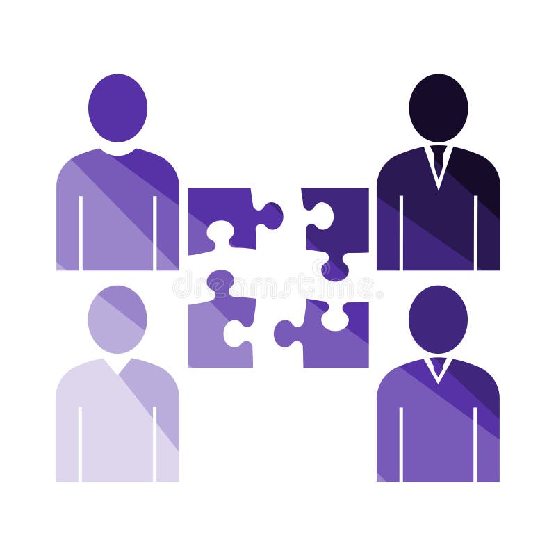 Corporate Team Icon stock vector. Illustration of manager - 149685720