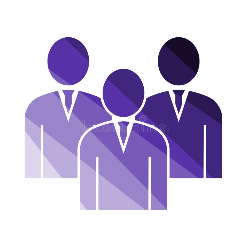 Corporate Team Icon stock vector. Illustration of manager - 149685884