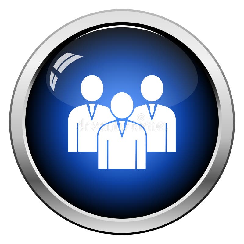 Corporate Team Icon stock vector. Illustration of cooperation - 148390215