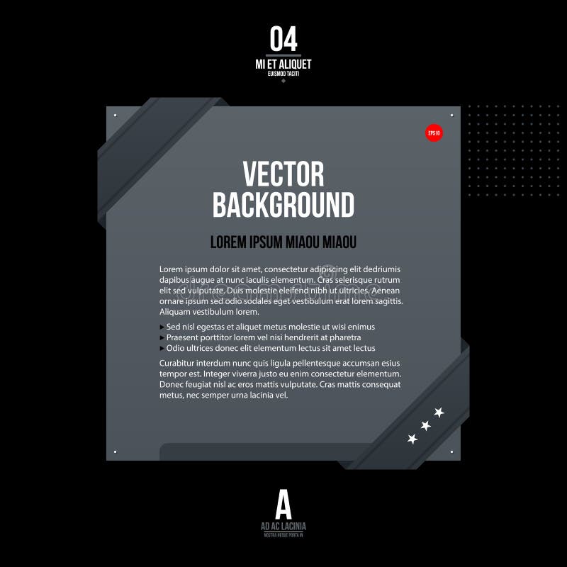 Corporate Tex Background Template Stock Vector - Illustration of ...