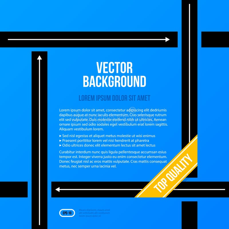 Corporate Text Background Template Stock Vector - Illustration of ...