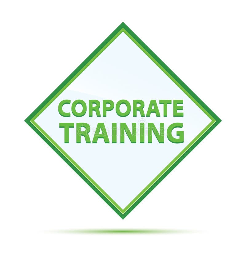 Corporate Training Magical Glassy Sunburst Blue Button Sky Blue ...