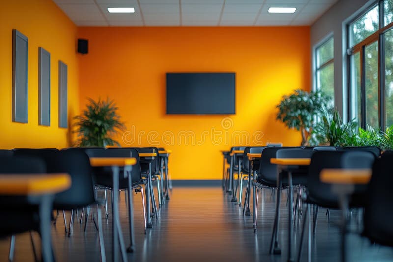 A Corporate Training Session in a Modern Office, Professional and ...