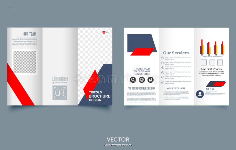 Corporate Trifold Brochure Template. Modern, Creative, and Professional ...