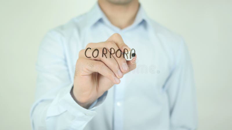 Core Values - Man Hand Writing a Note with a Black Marker Stock Video ...