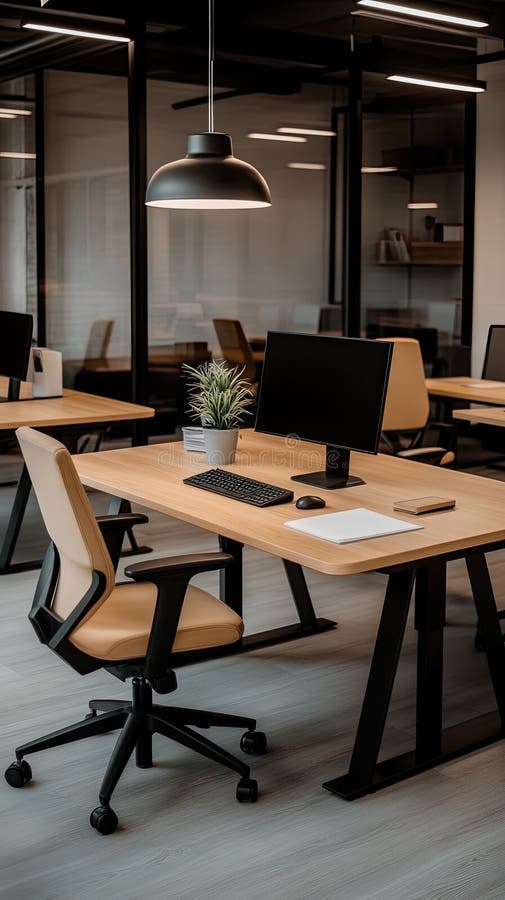 This Corporate Workspace Showcases a Modern Open-plan Design with ...