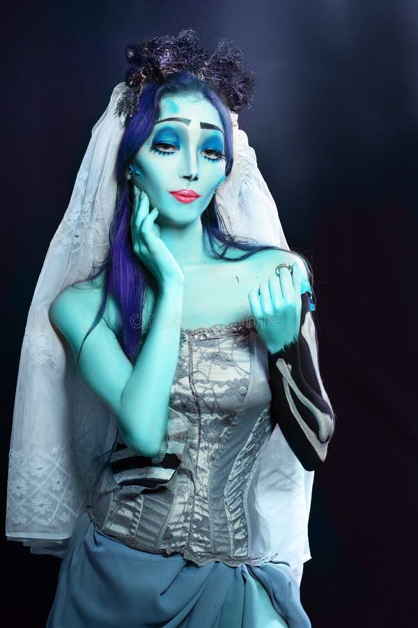 Corpse bride stock photo. Image of model, injury, face - 33598638