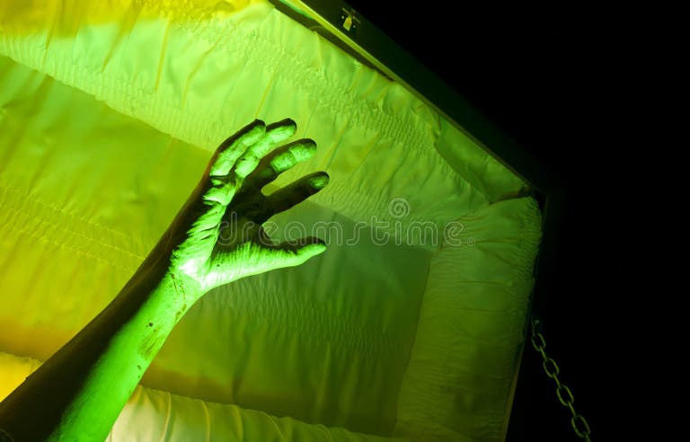 Corpse Hand Reaching stock photo. Image of chain, funeral - 27077000