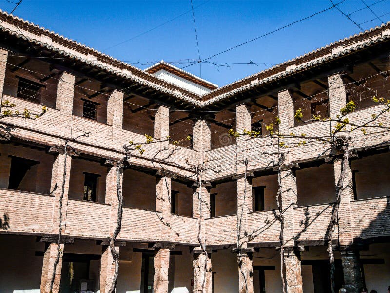 The Corral Del Carbon in Granada Stock Image - Image of landscape ...