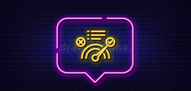Correct Answer Line Icon. Accepted or Confirmed Sign. Neon Light Speech ... Correct Answer Line Icon. Accepted or Confirmed Sign. Neon Light Speech ...