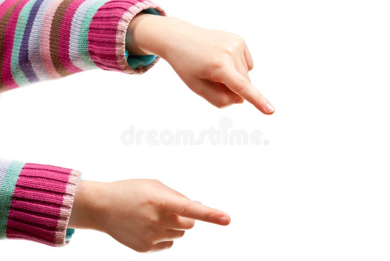 Correct direction stock image. Image of pushing, pointing - 19110957