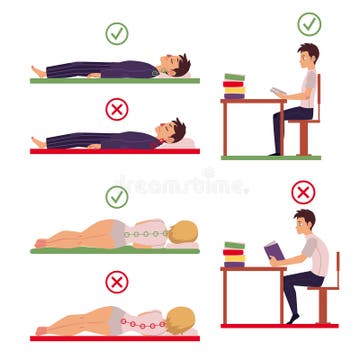 Posture Cause Stock Illustrations – 113 Posture Cause Stock ...