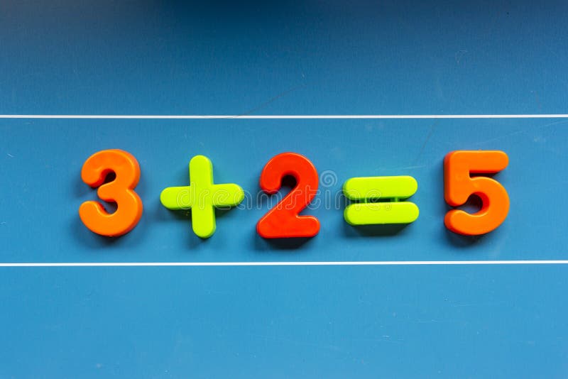 Correct Mathematical Operation Stock Photo - Image of correct, board ...