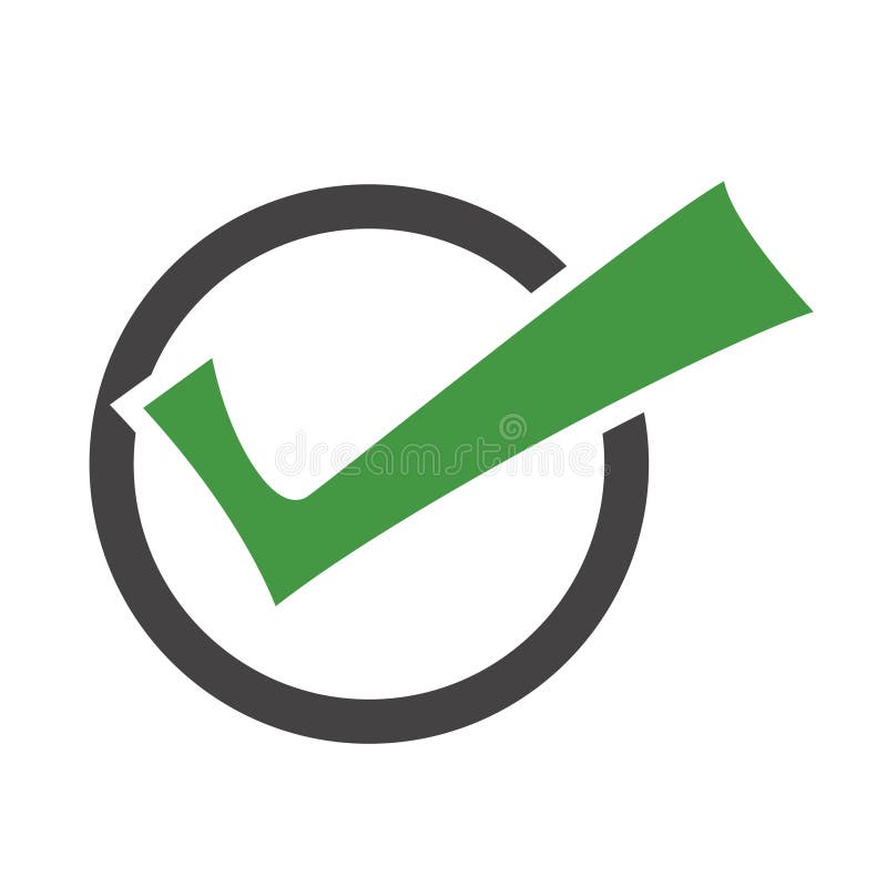 Correct and right answer stock vector. Illustration of botton - 170565857