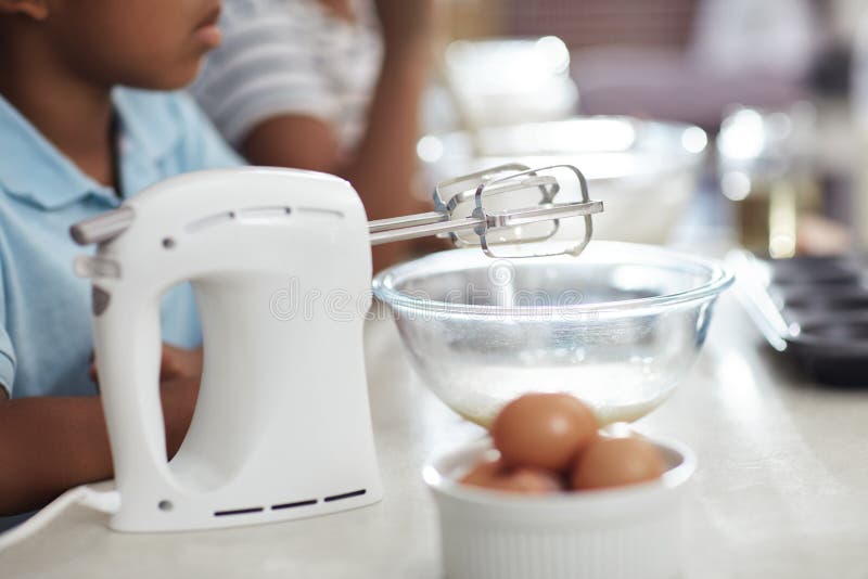 The Correct Utensils for the Baking Job. an Unrecognizable Family ...
