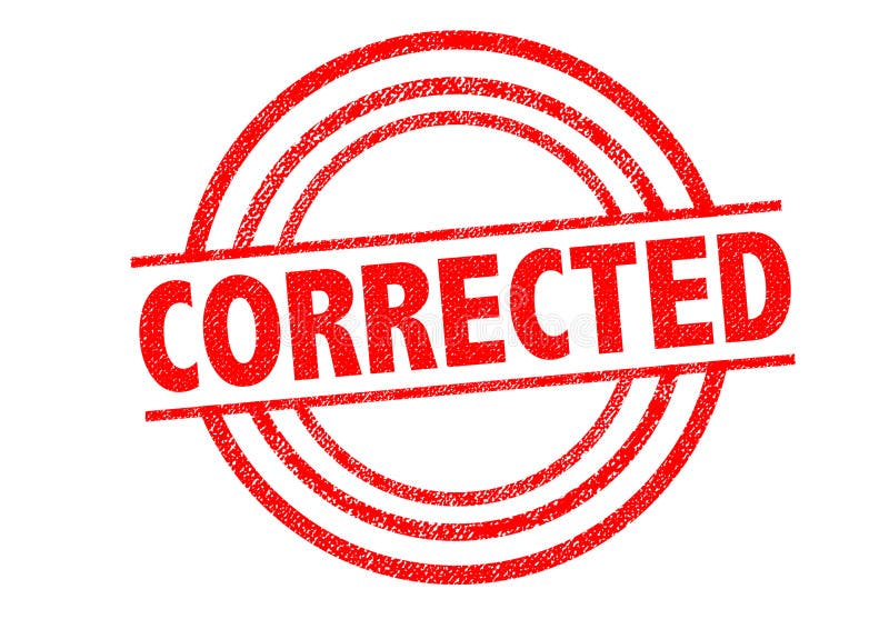 Corrected Stamp Stock Illustrations – 142 Corrected Stamp Stock ...